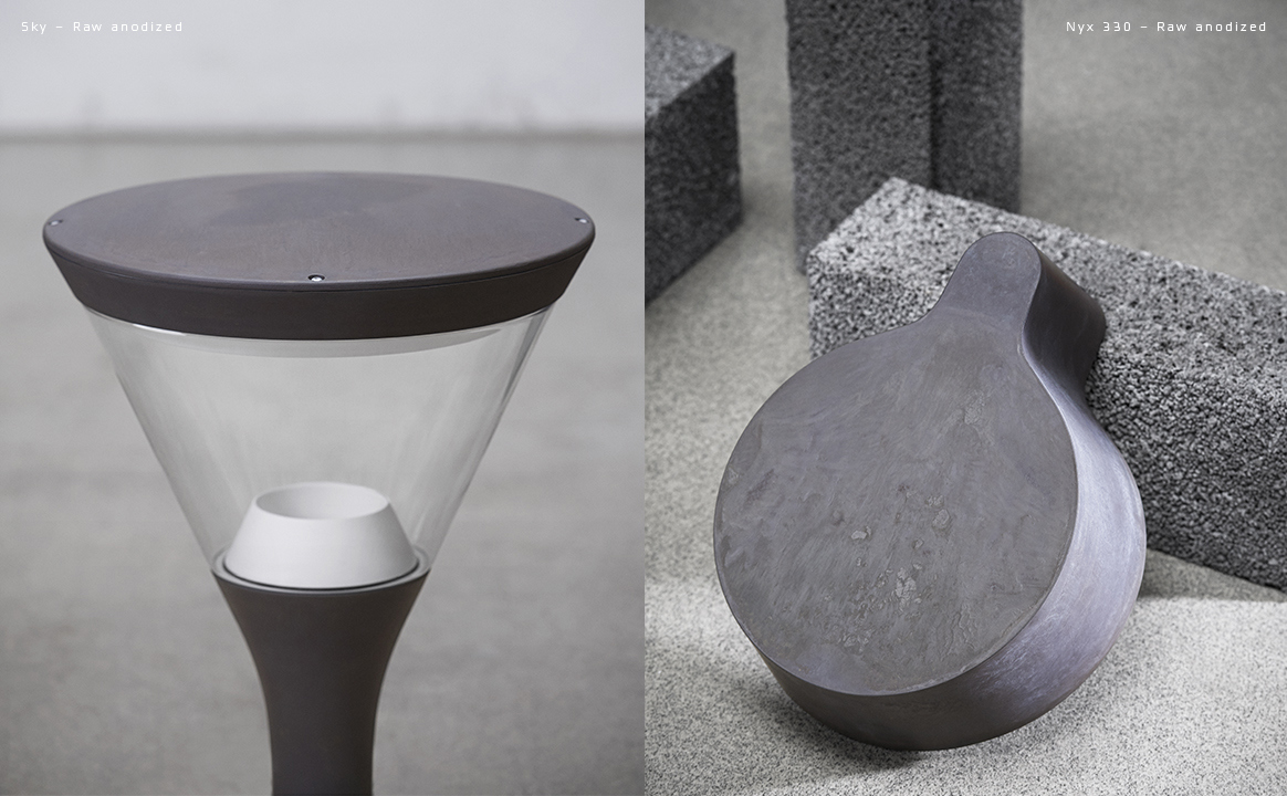 Focus-Lighting - Raw anodized