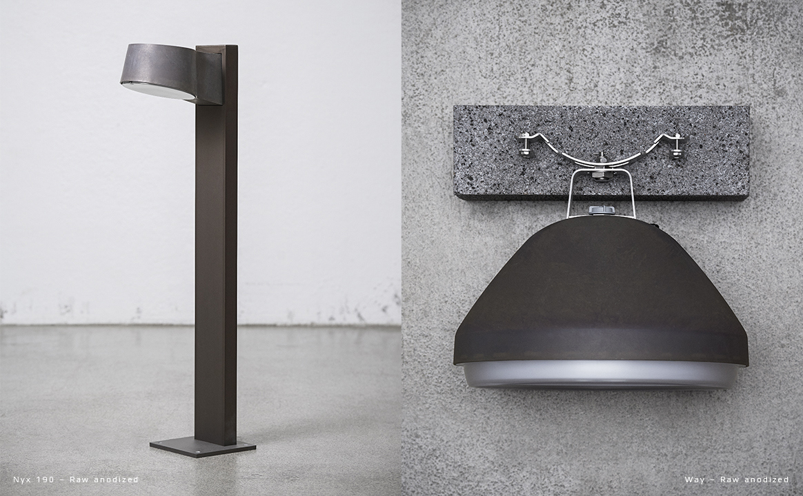 Focus-Lighting - Raw anodized